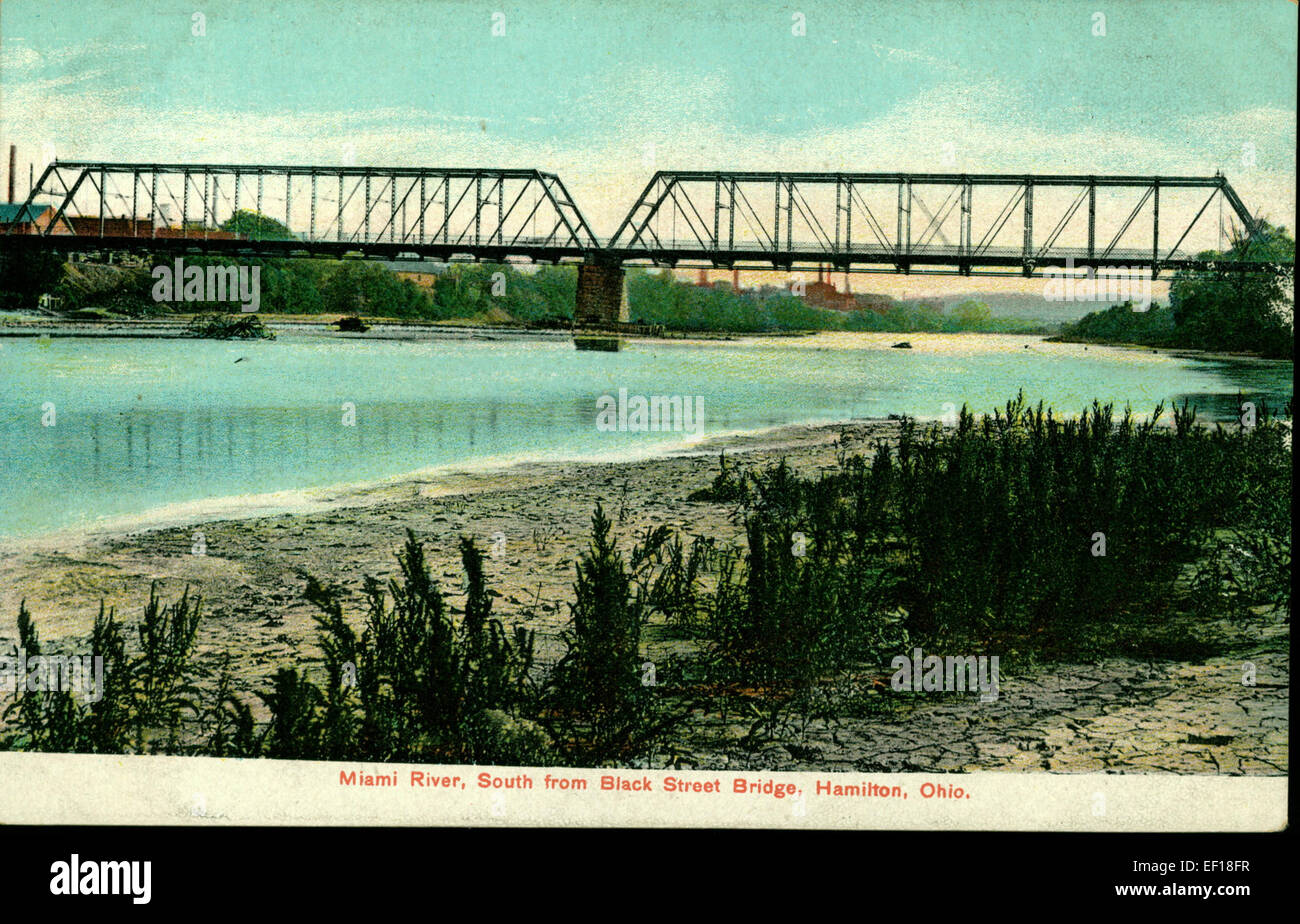 This view of the Miami River from the Black Street Bridge offers a ...
