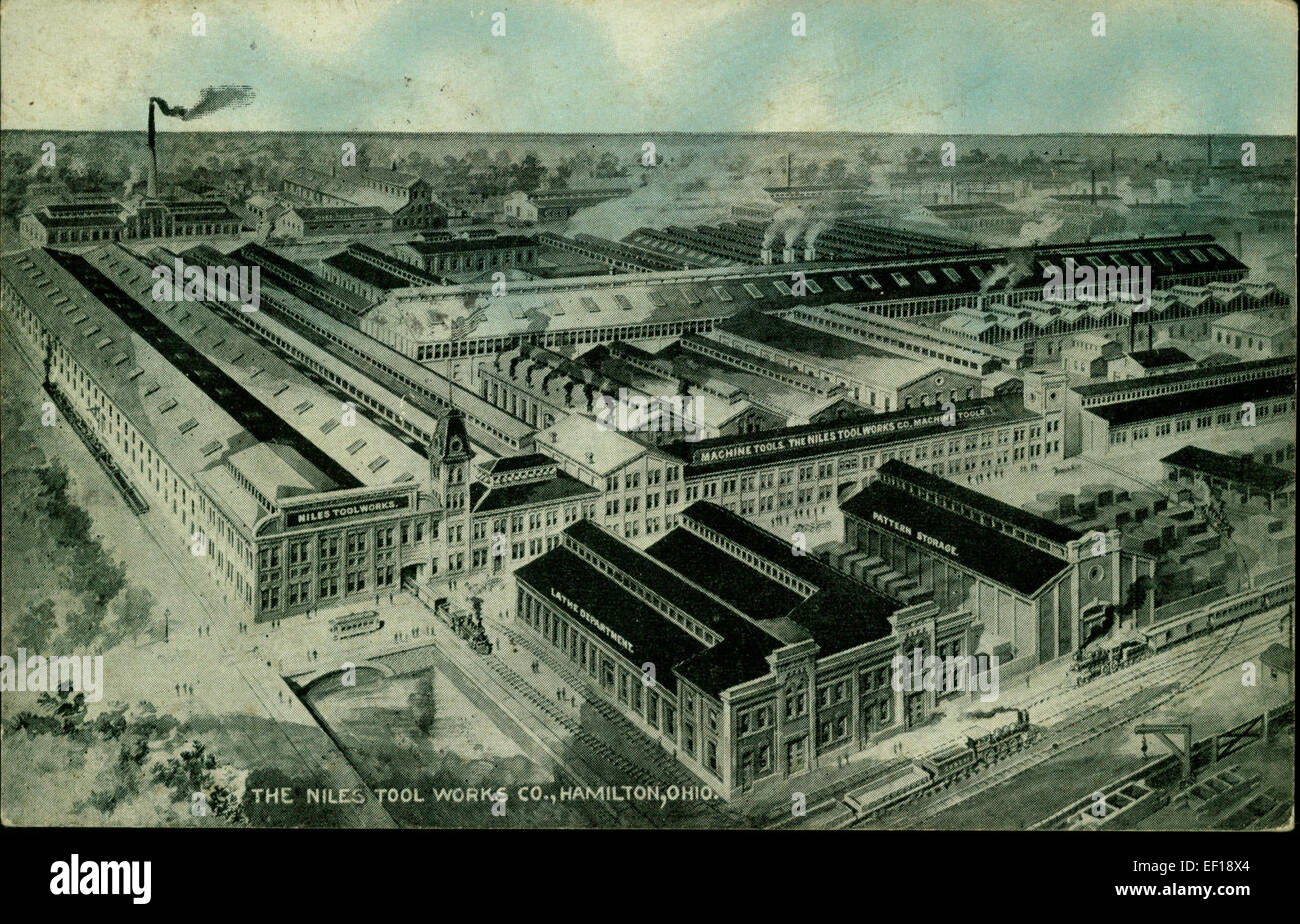 Niles Tool Works Co. was a major manufacturer of industrial tools in ...