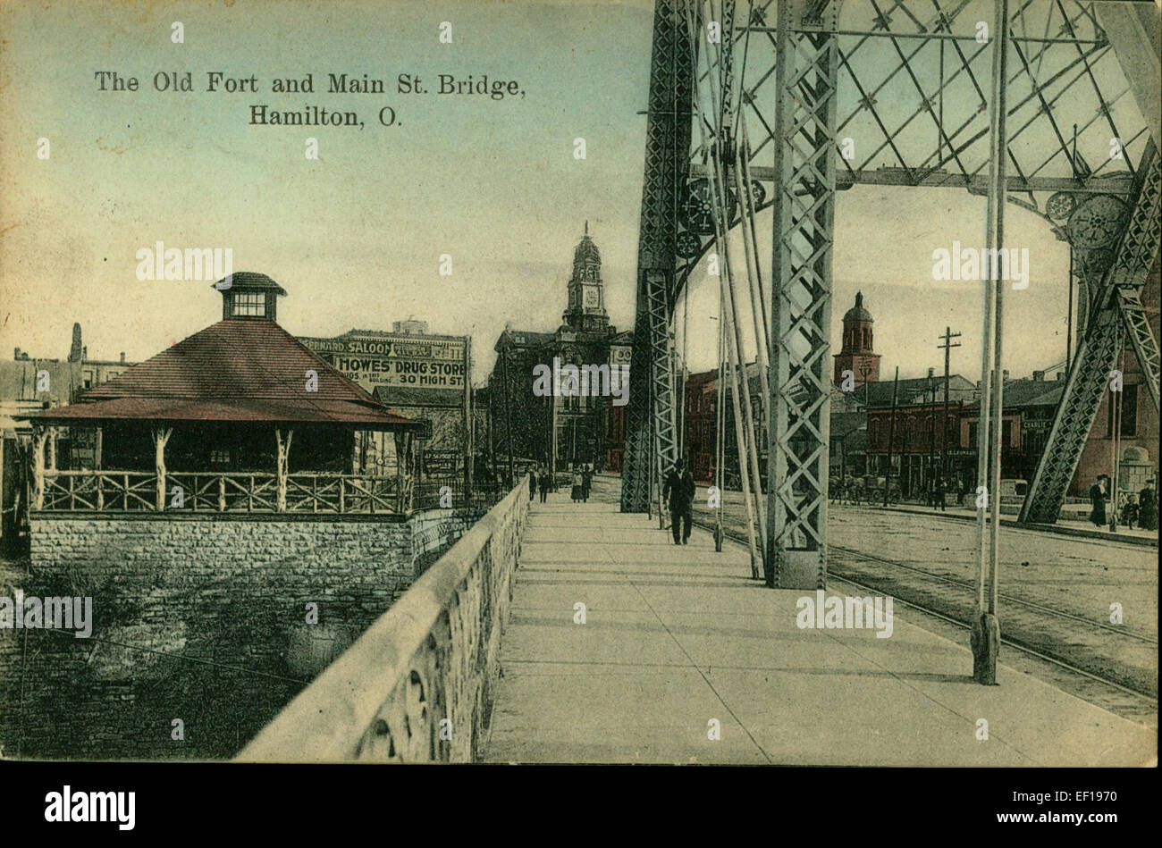 The Old Fort and Main Street Bridge, an important historical site ...