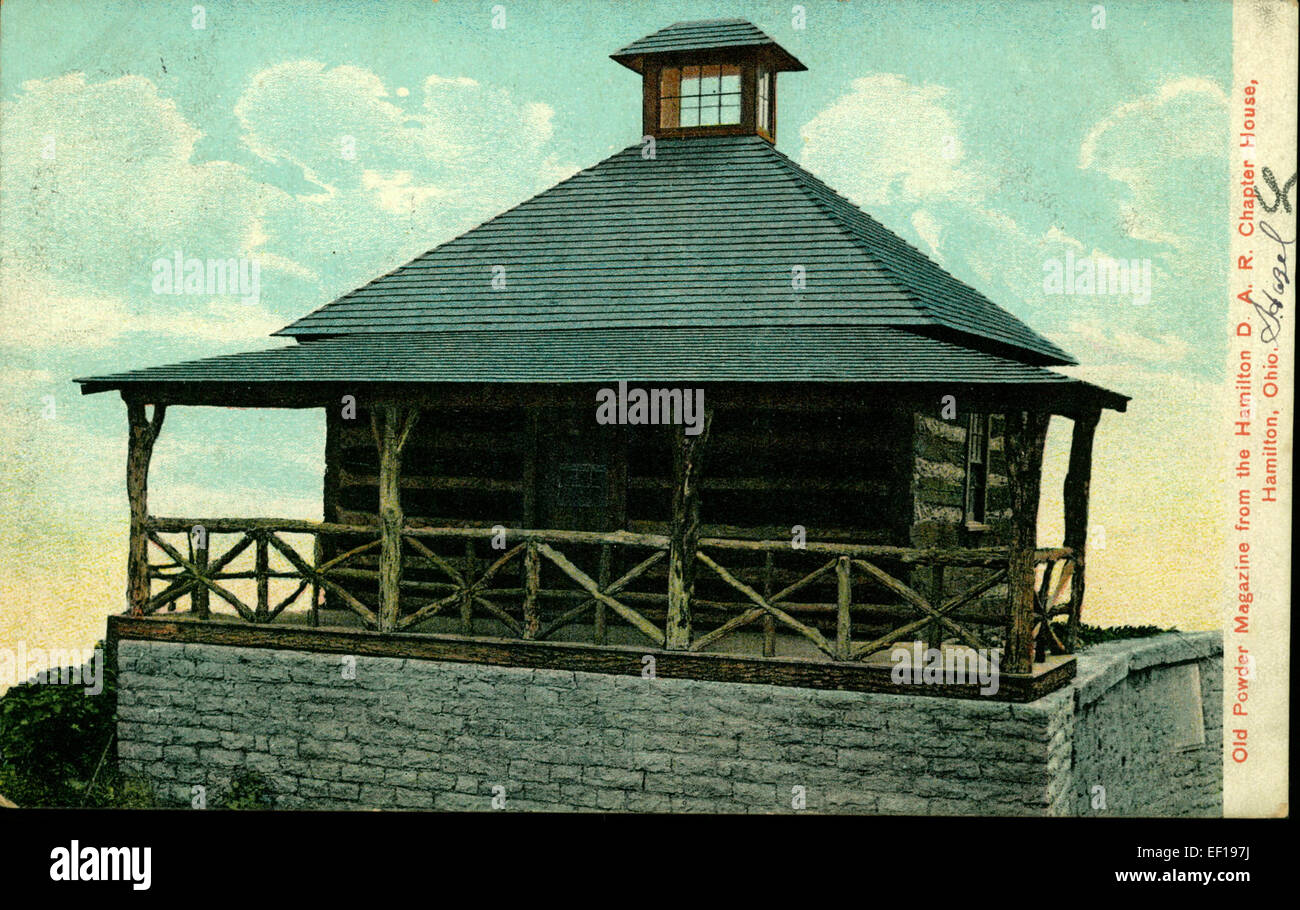 The Old Powder Magazine is a historic structure used for storing ...