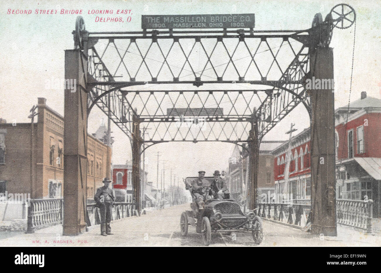 The Second Street Bridge, a historic structure in the city, was ...