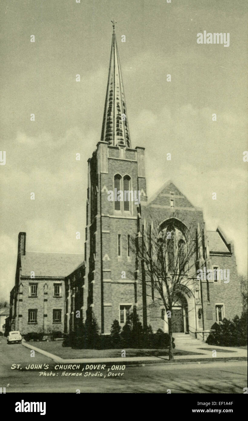 A photograph of St John's Church, a historical church building, notable ...