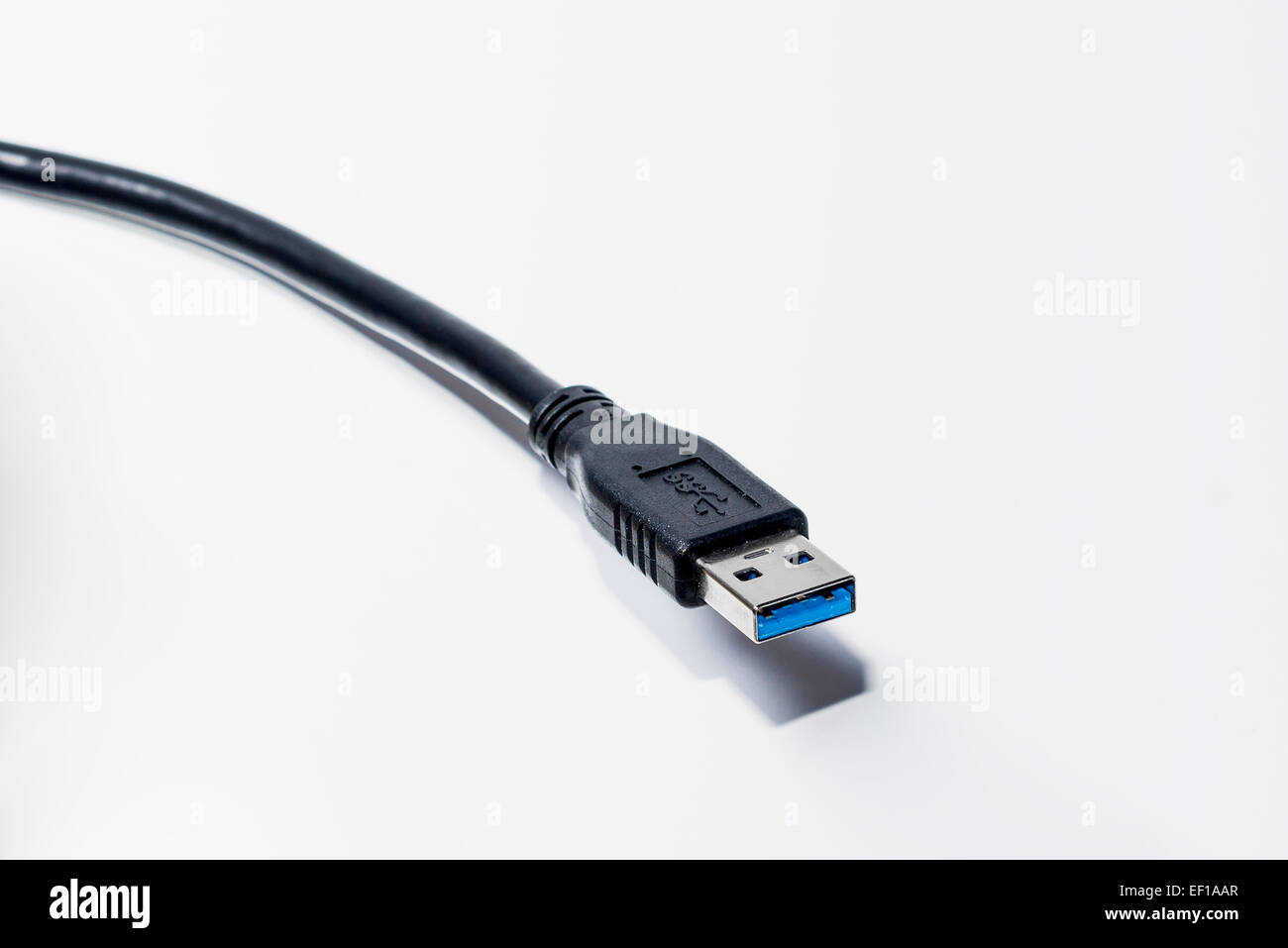 usb cable black Stock Photo - Alamy