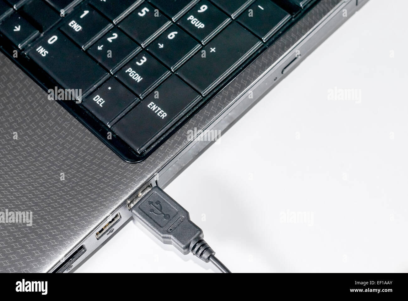 usb cable and keyboard Stock Photo - Alamy
