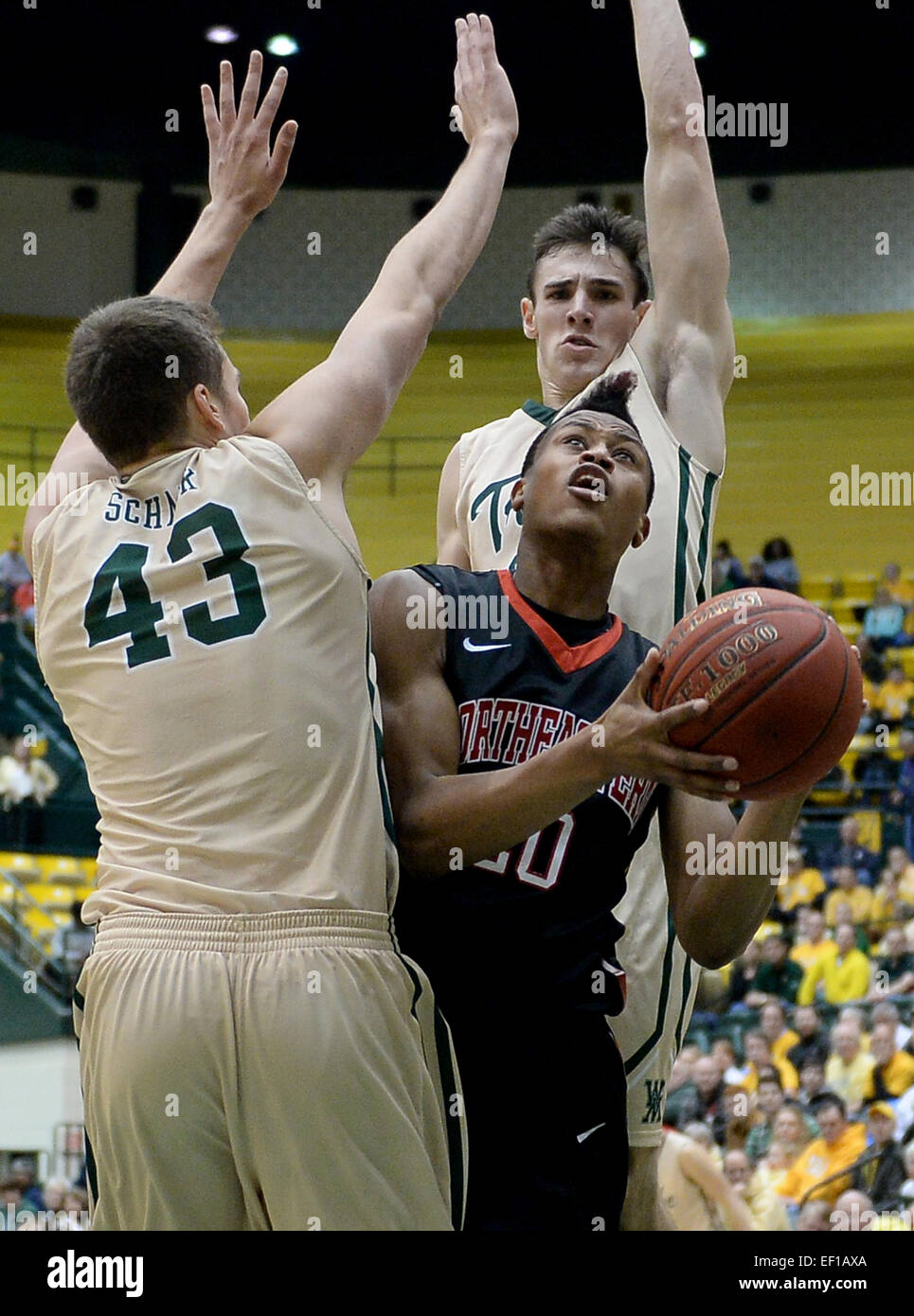 Williamsburg, VA, USA. 24th Jan, 2015. 20150124 - Northeastern guard ...