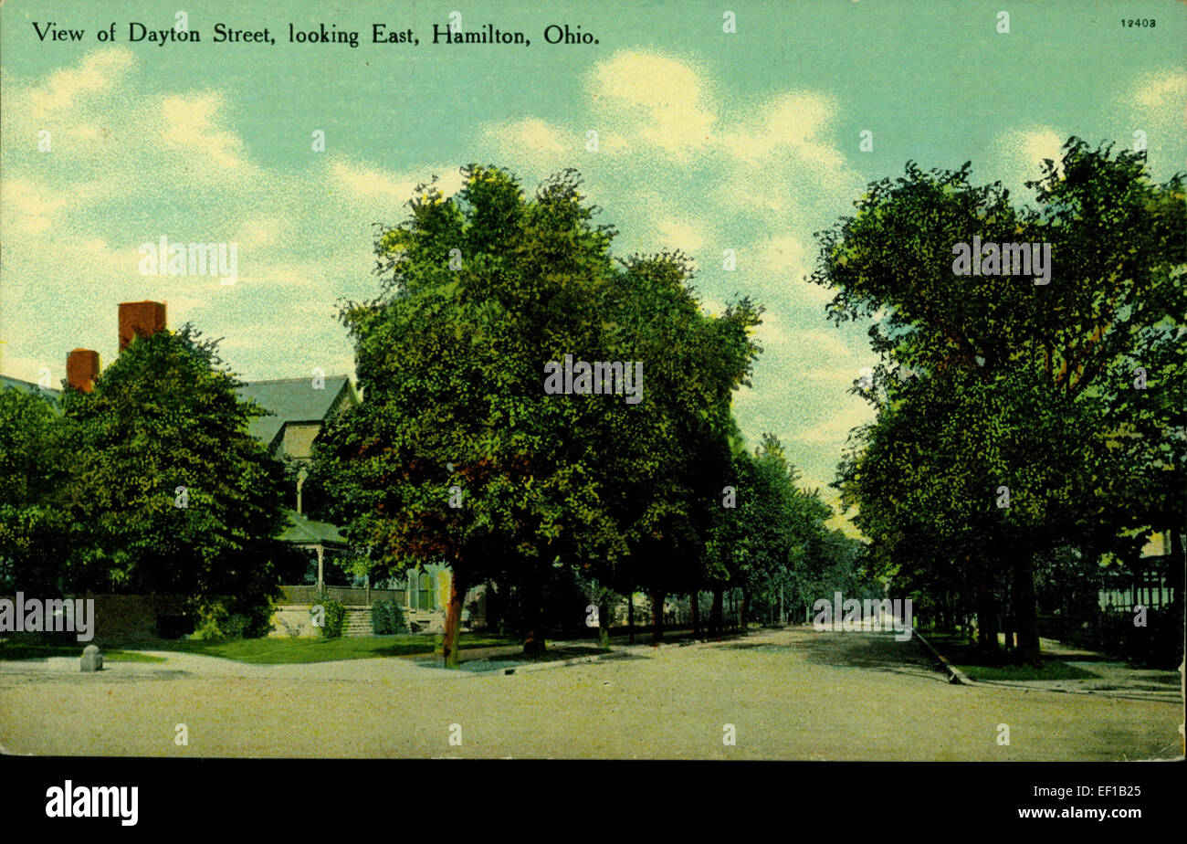 A view of Dayton Street, capturing the streetscape and architectural ...