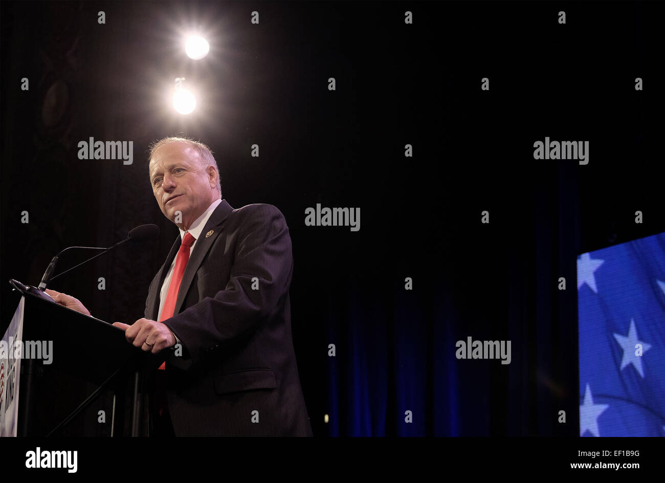 Congressman steve king speaking hi-res stock photography and images - Alamy