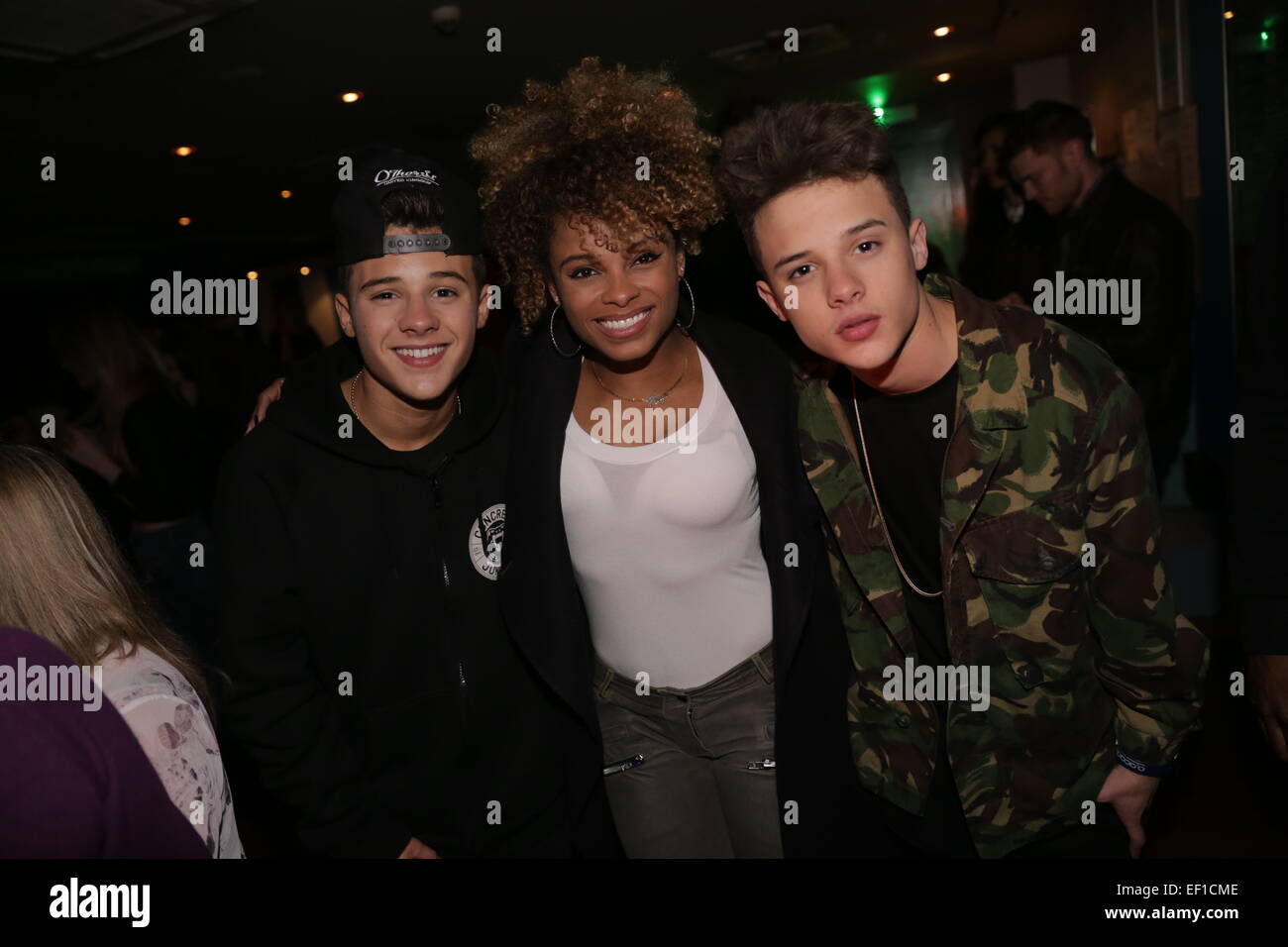 24 January 2015 - Fleur East, runner up in the 2014 X Factor TV talent ...
