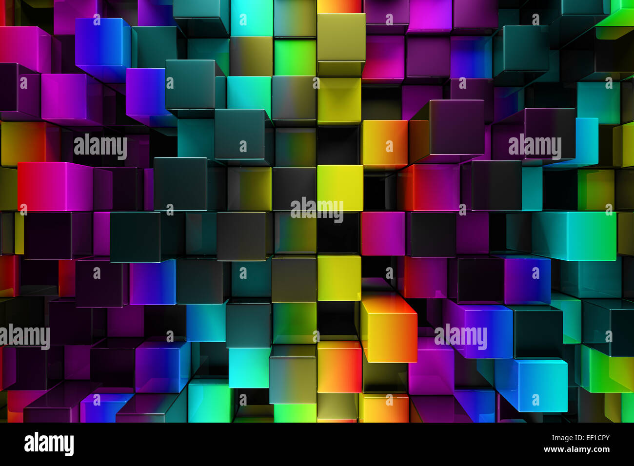 Colorful blocks abstract background Stock Photo - Alamy