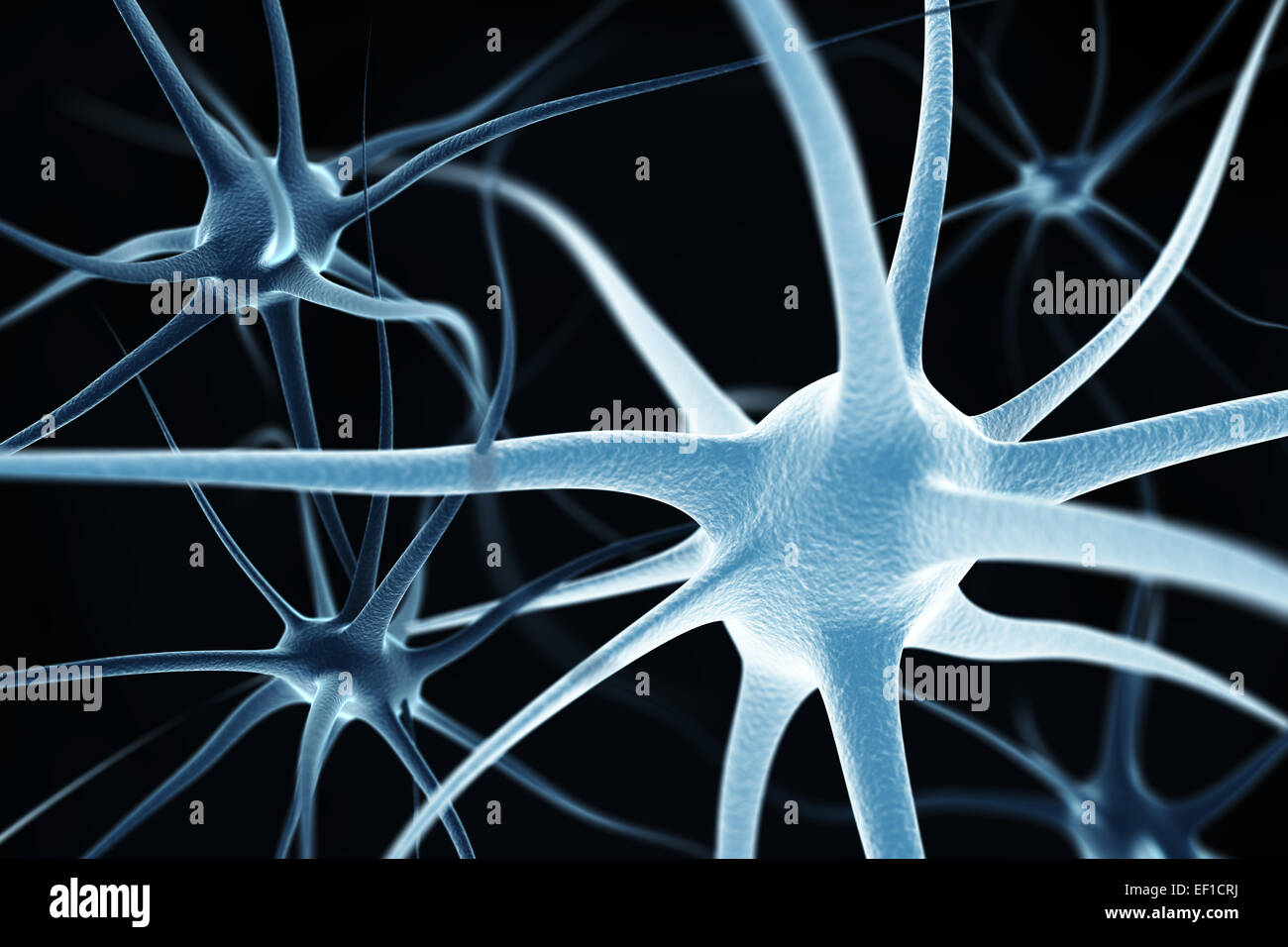 Neurons abstract background Stock Photo - Alamy
