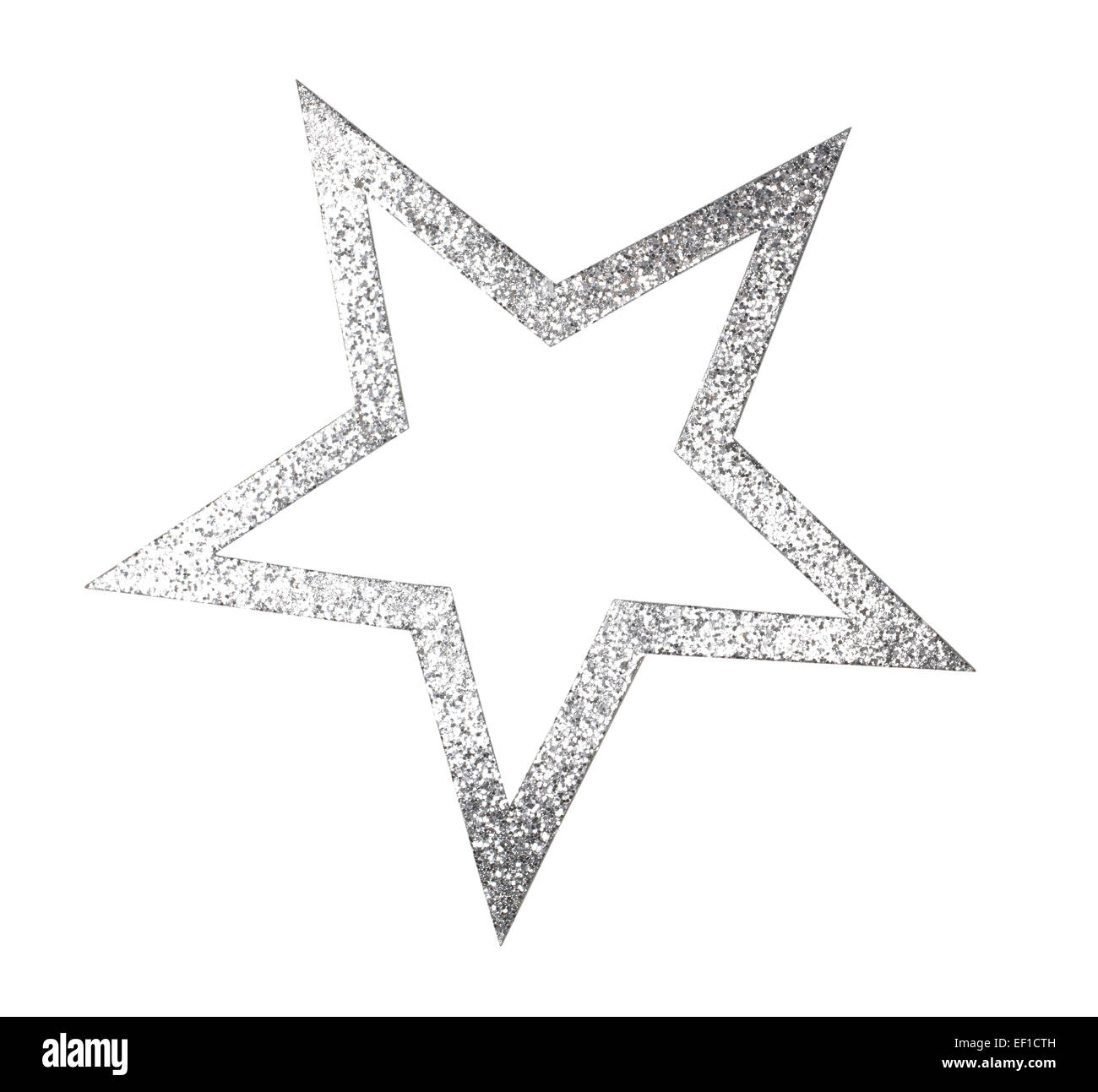 Grafic Metallic Silver Stars