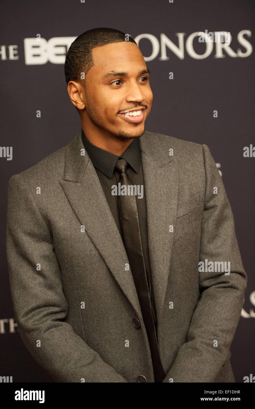 Washington, District Of Columbia, USA. 24th Jan, 2015. R&B singer, TREY ...