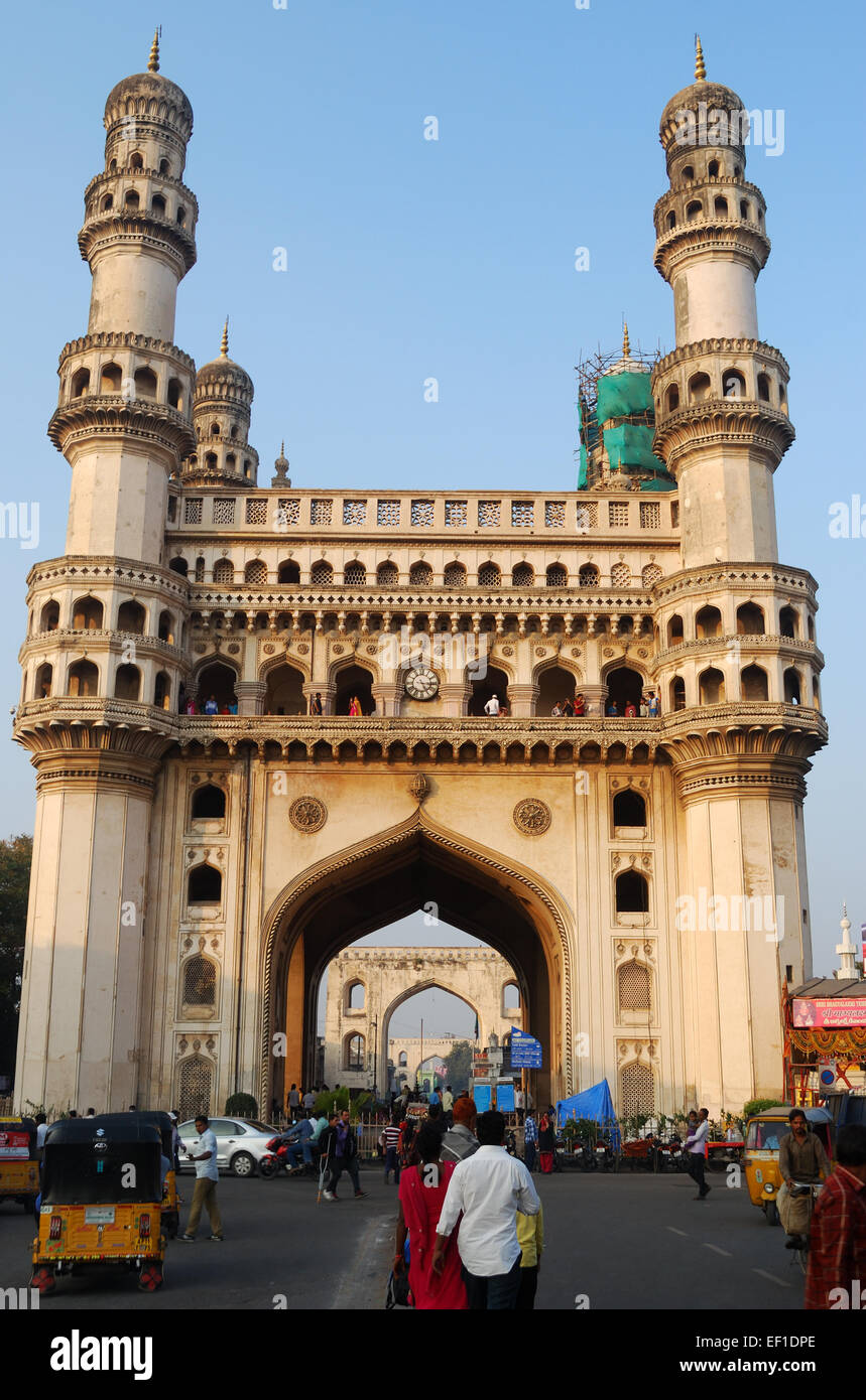 charminar hyderabad india Stock Photo - Alamy