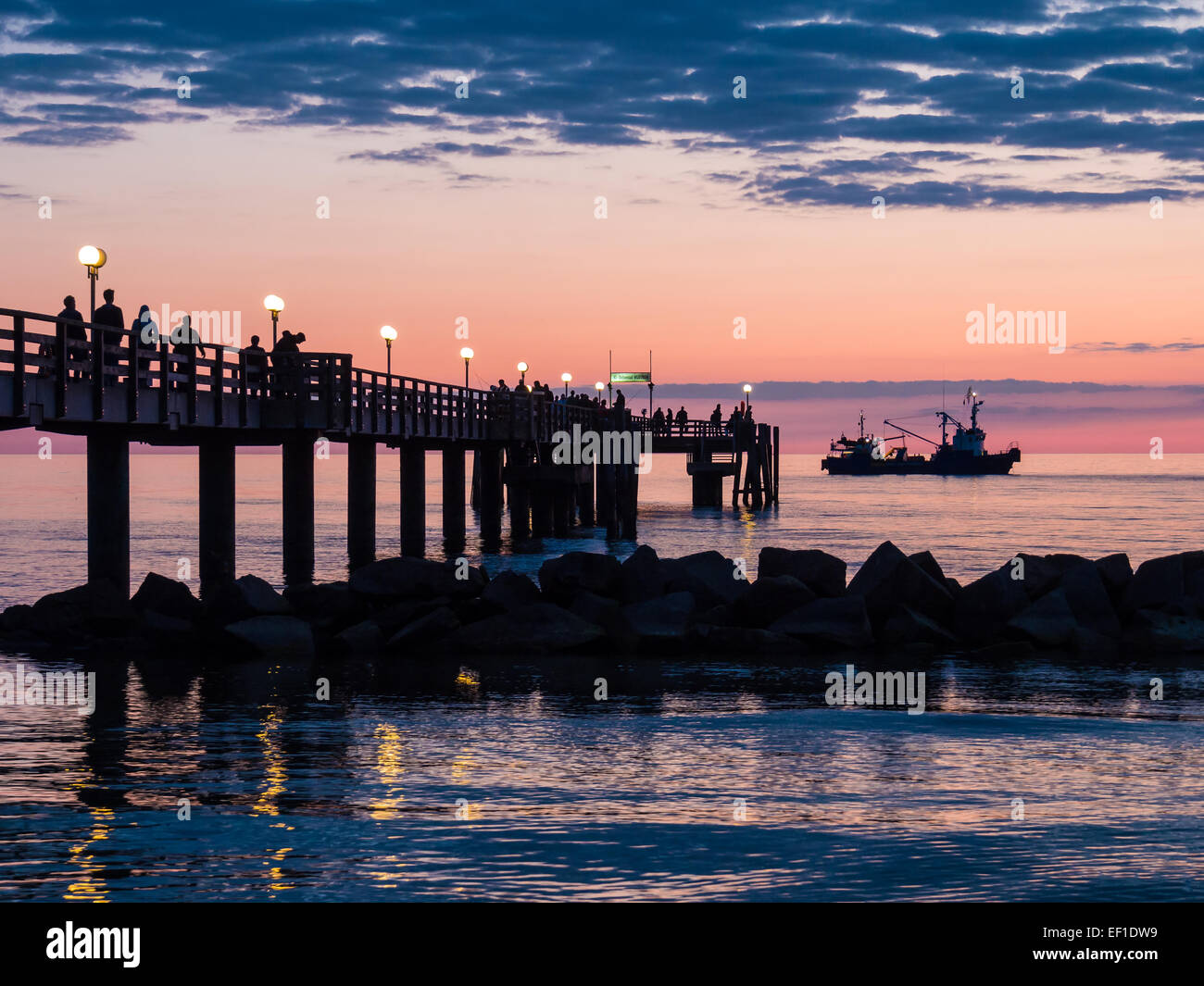 Baltic sunset hi-res stock photography and images - Alamy