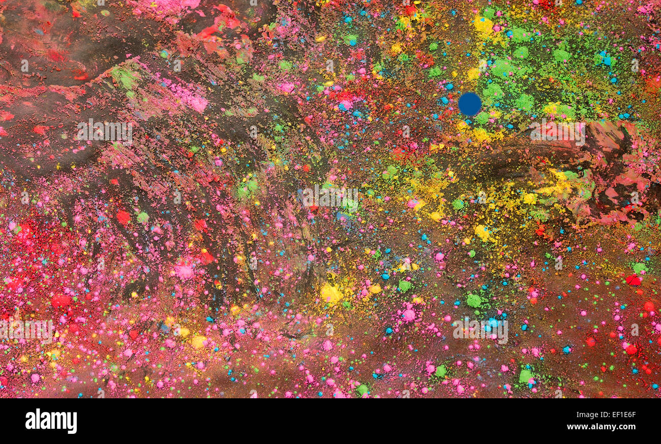 Background of colorful Holi powder Stock Photo - Alamy