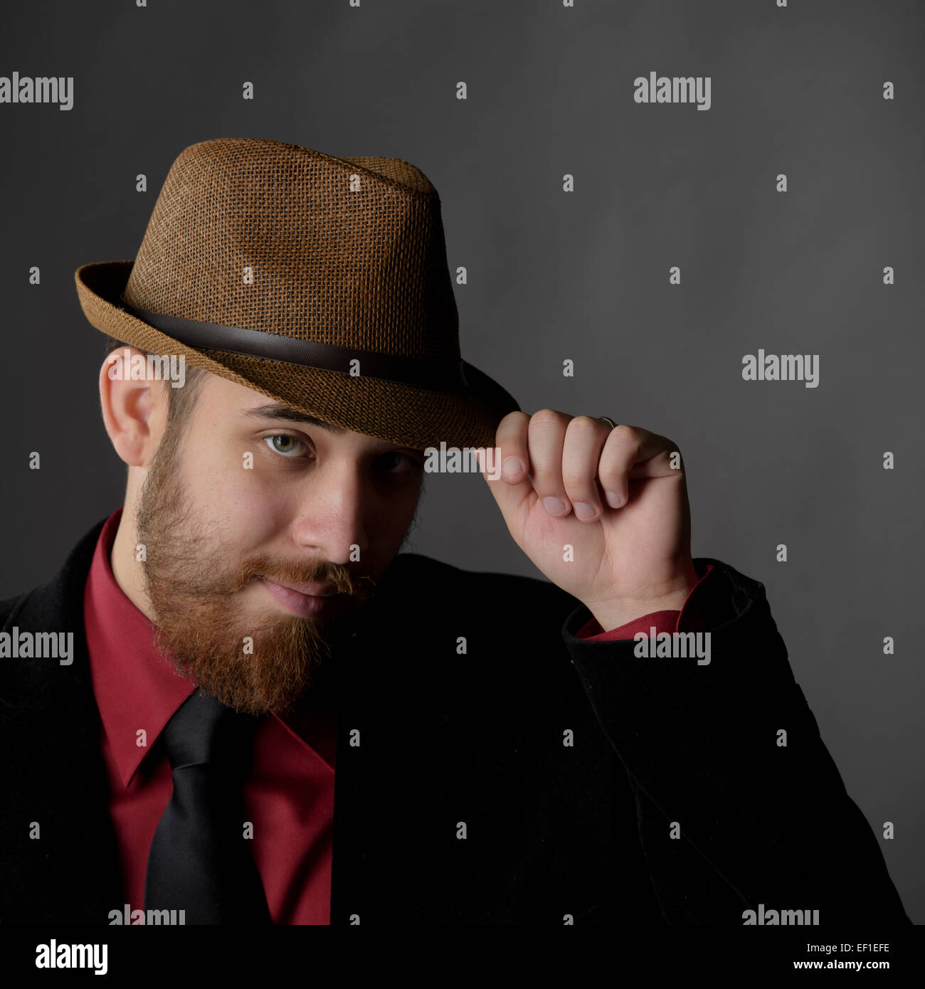 Grey goatee beard hi-res stock photography and images - Alamy