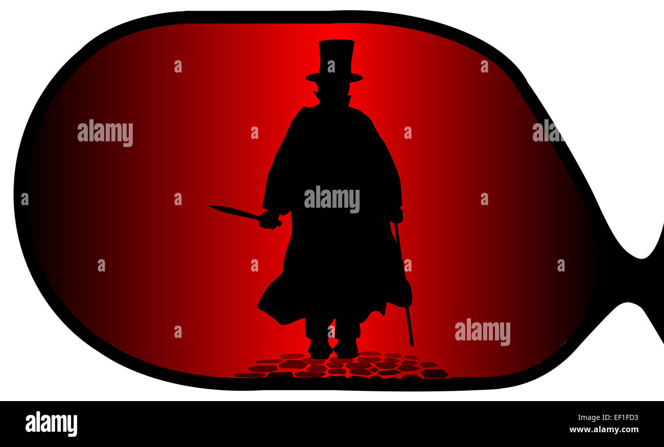 Jack ripper silhouette hi-res stock photography and images - Alamy
