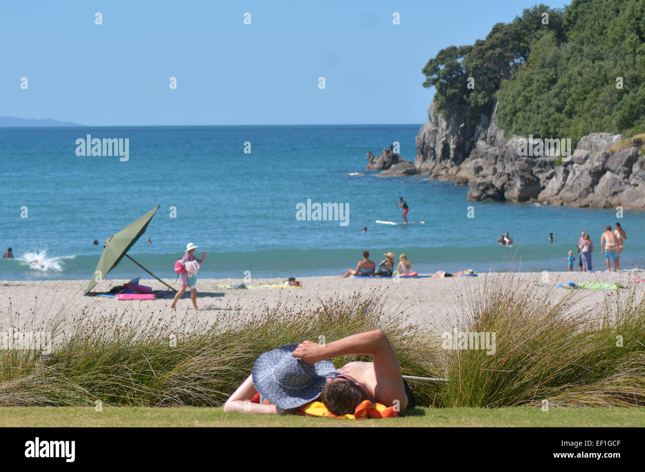 Papamoa Beach New Zealand High Resolution Stock Photography and Images ...