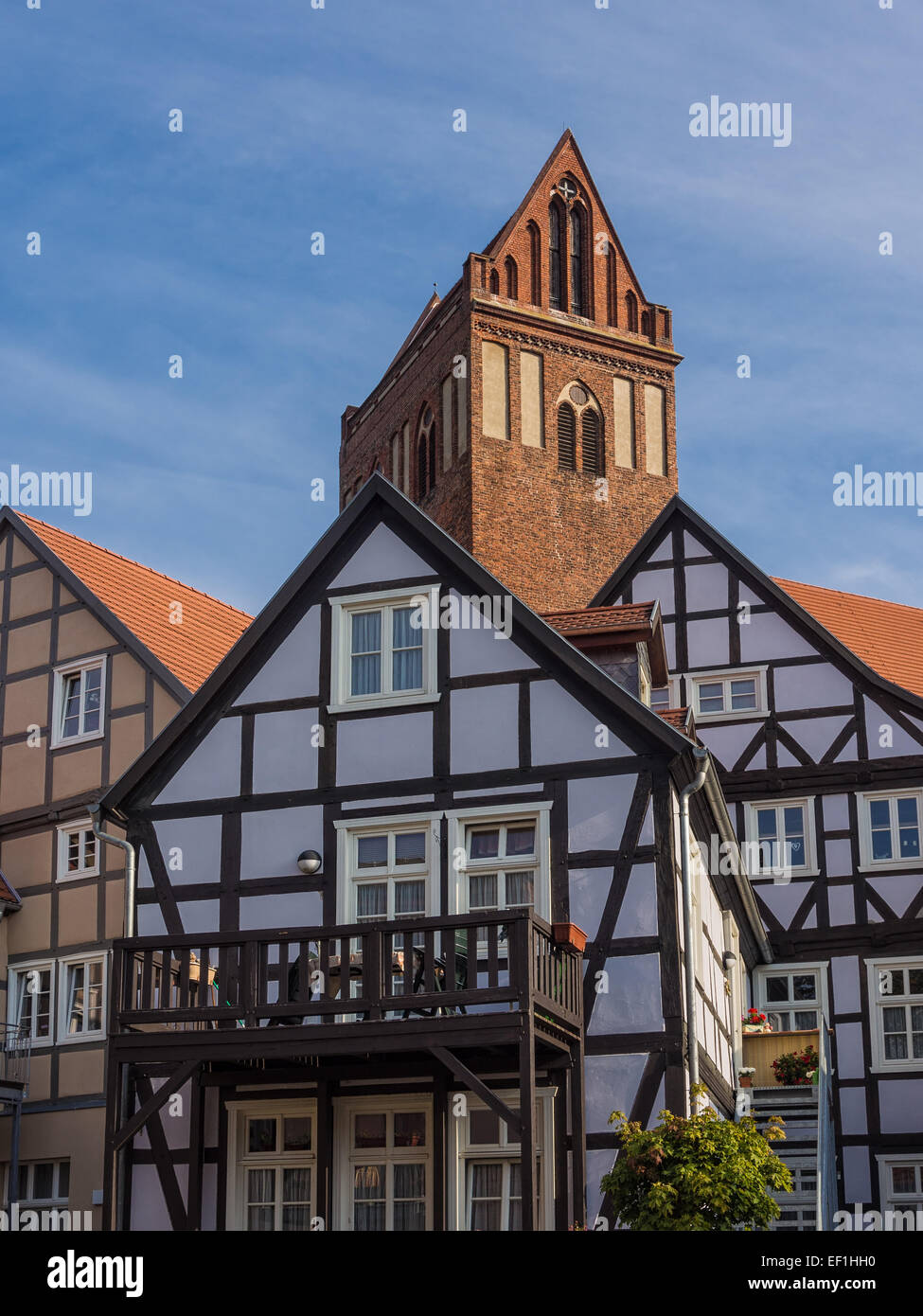 The city Perleberg in Germany Stock Photo - Alamy