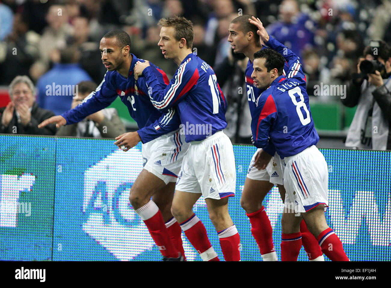 Thierry henry and david trezeguet hi-res stock photography and images ...