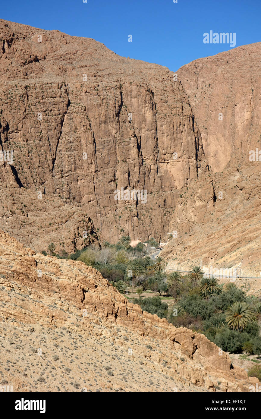 The road leading to the Todra Gorge, Morocco Stock Photo - Alamy