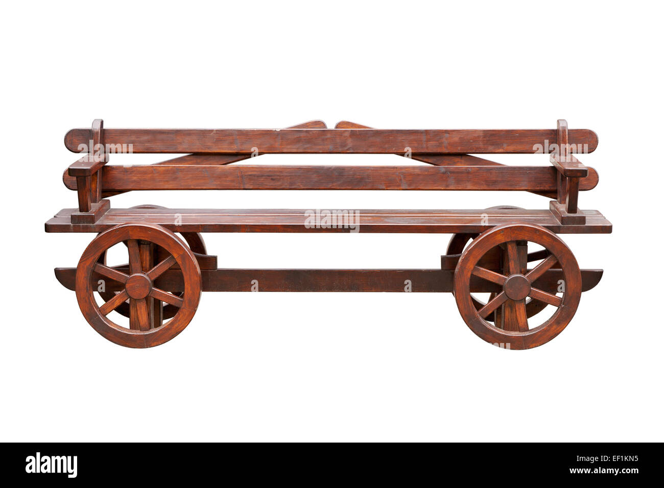 Wooden bench hi-res stock photography and images - Alamy