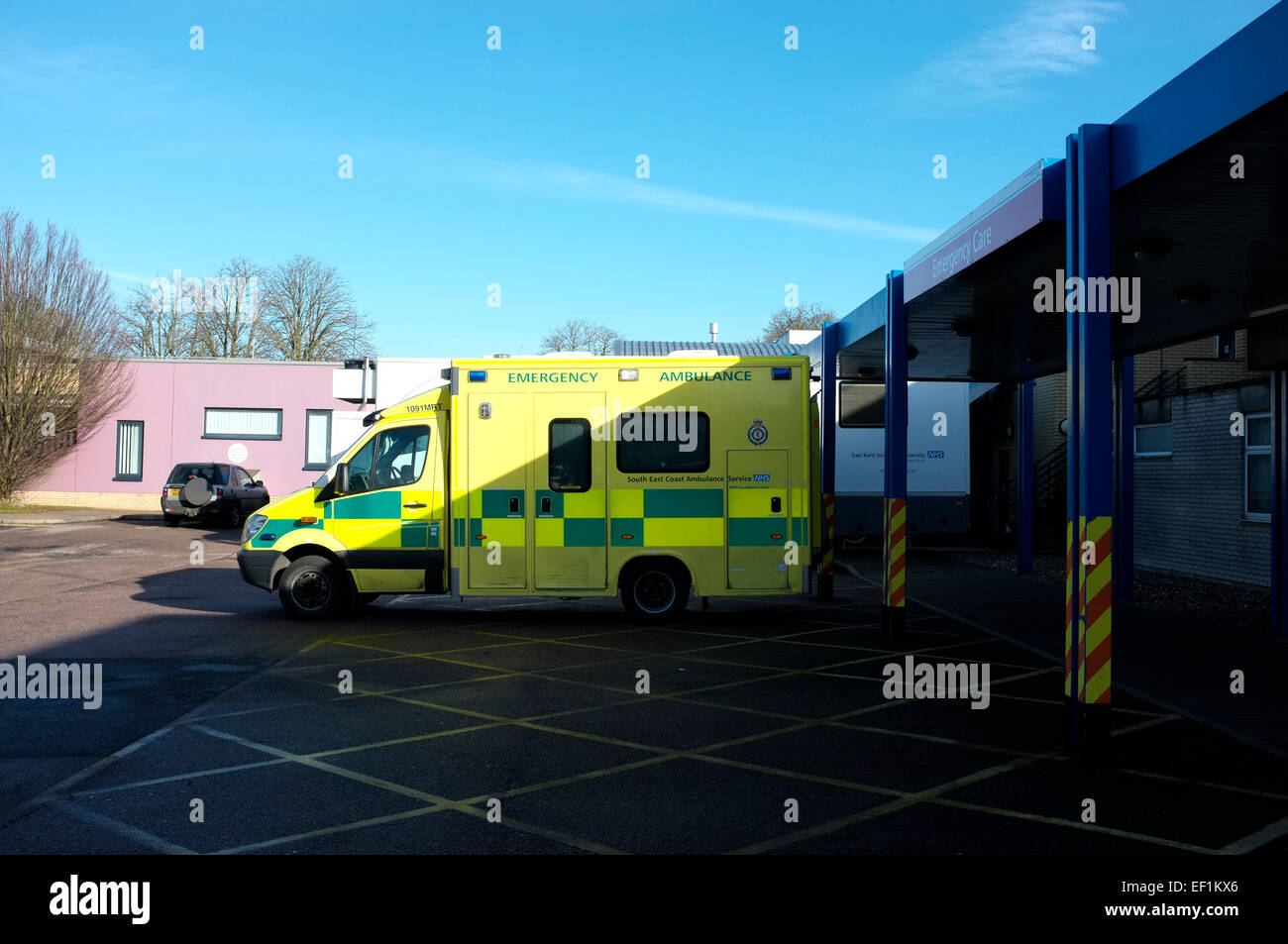 kent and canterbury nhs hospital in the city of canterbury in county of ...