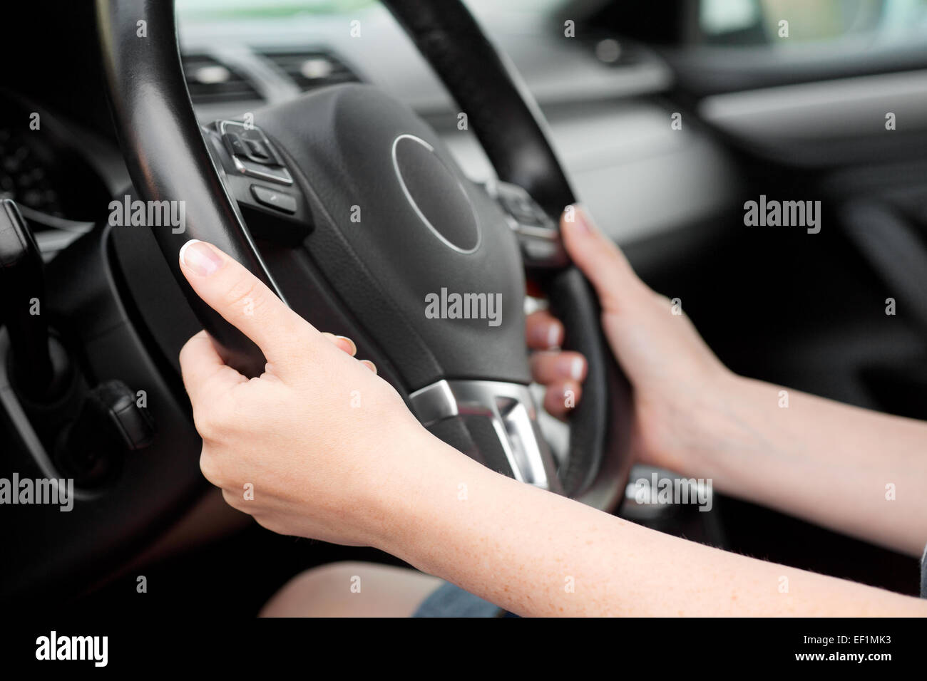 Steering hands hi-res stock photography and images - Alamy