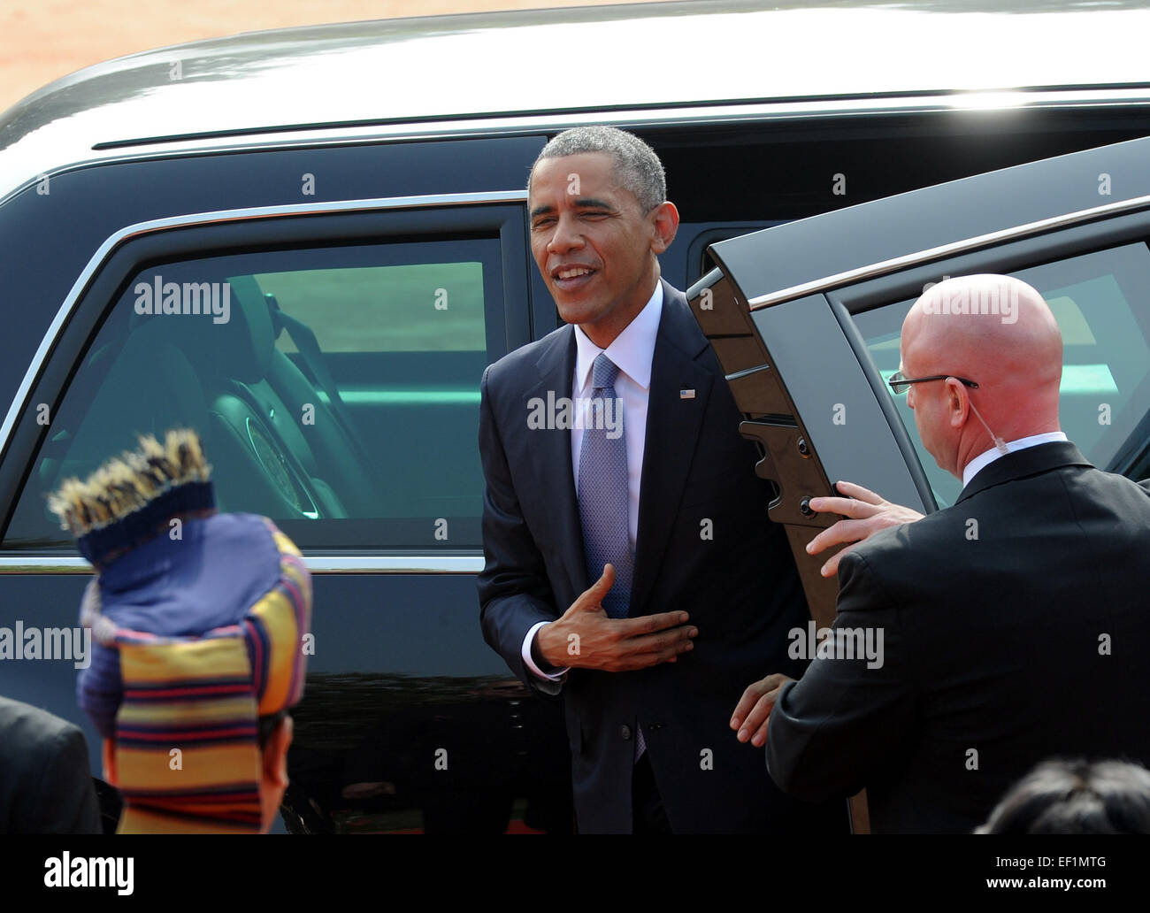 Presidential car barack obama hi-res stock photography and images - Alamy