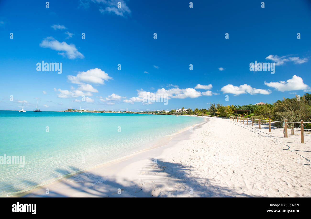 Landscape on the Caribbean tropical island Stock Photo - Alamy