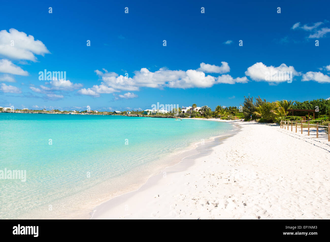 Landscape on the Caribbean tropical island Stock Photo - Alamy
