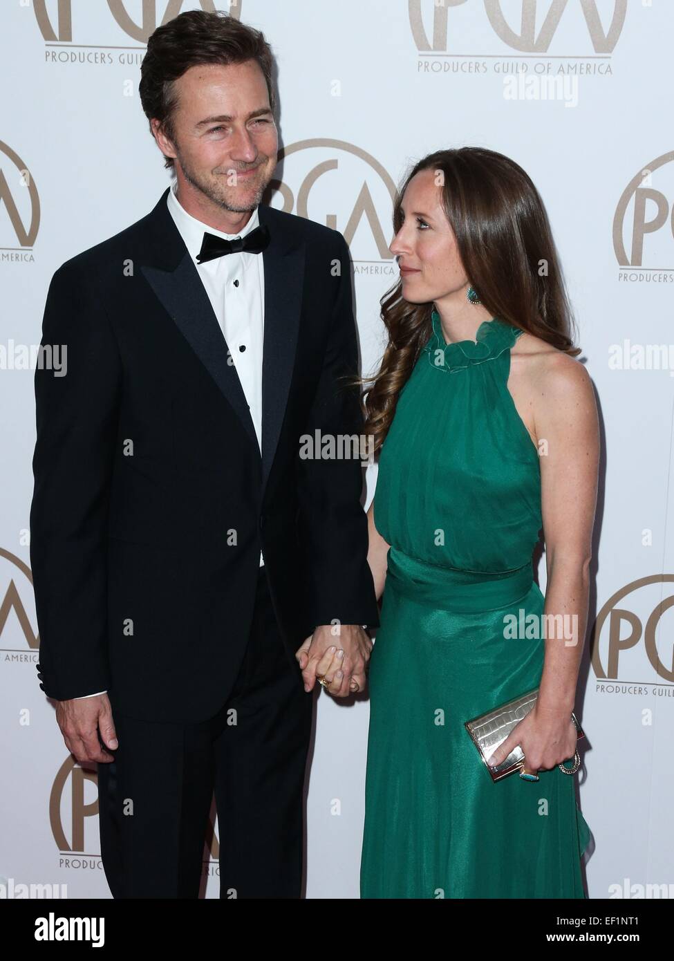 Edward norton and shauna robertson hi-res stock photography and images ...