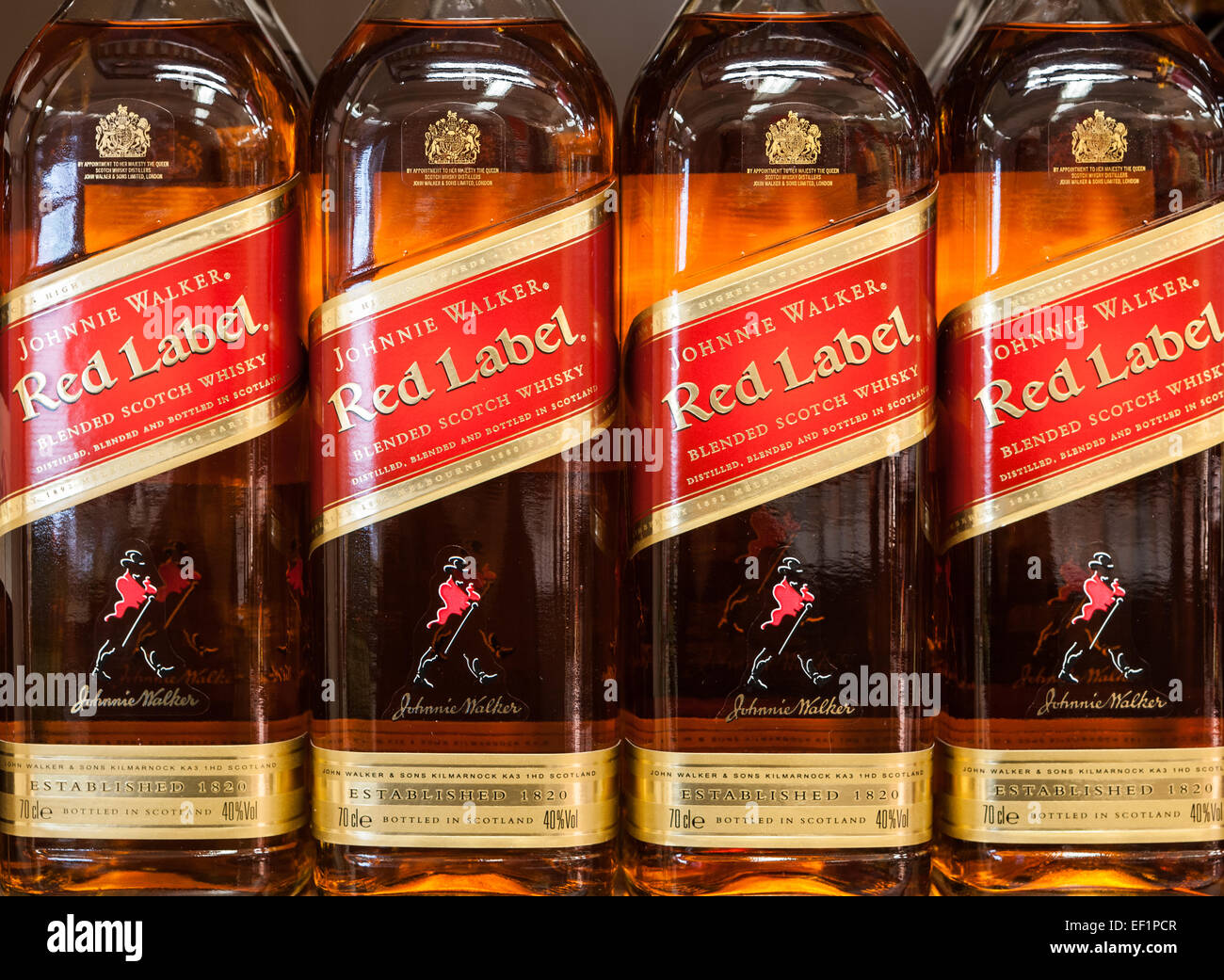 Johnnie walker whiskey hi-res stock photography and images - Alamy