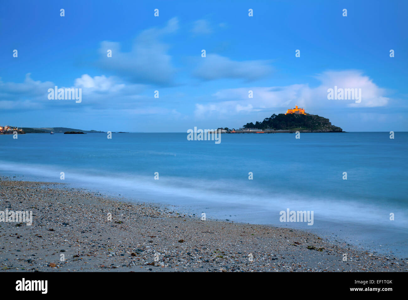 St Michael's Mount; Evening; Cornwall; UK Stock Photo - Alamy