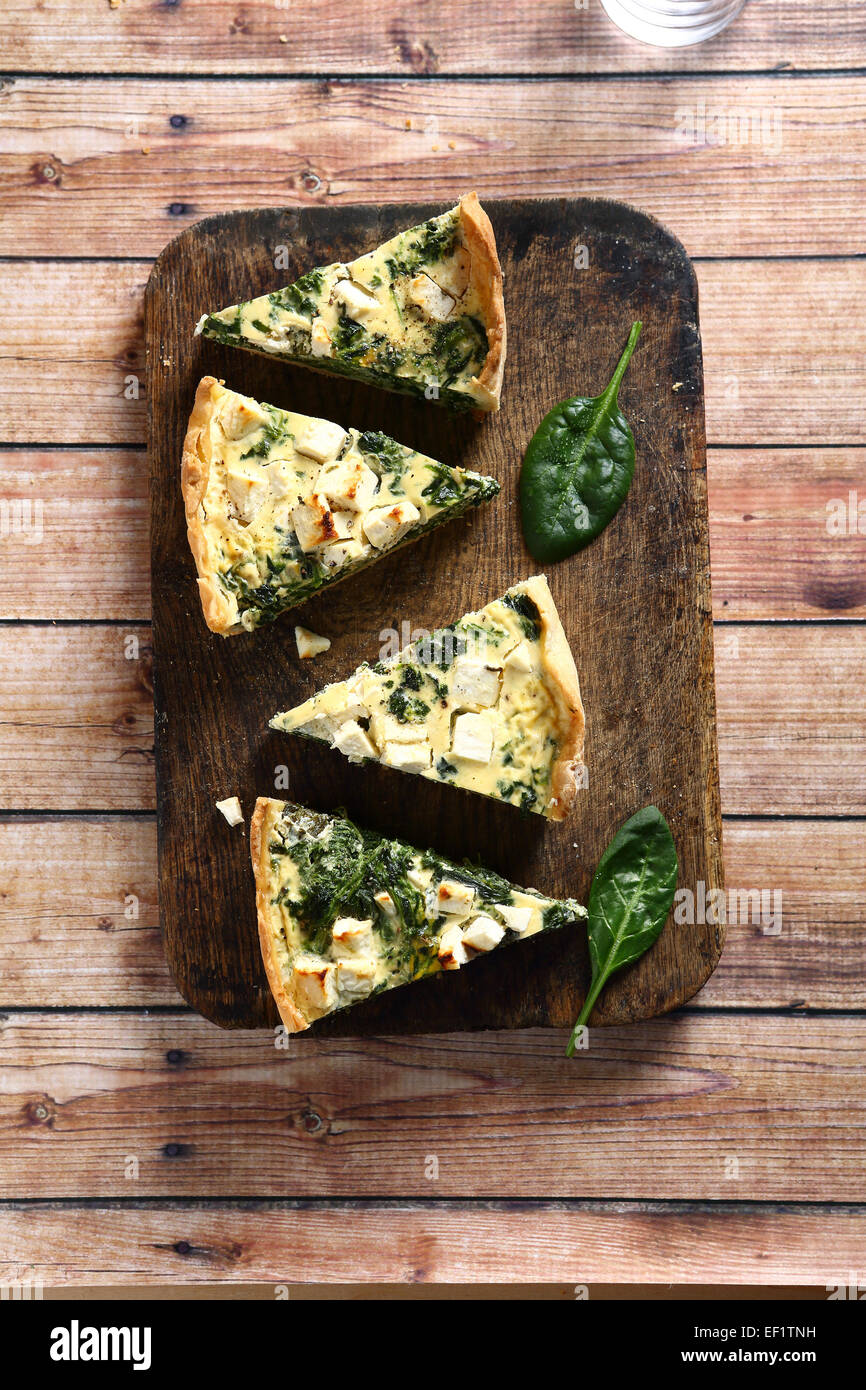 Four cheese pie hi-res stock photography and images - Alamy