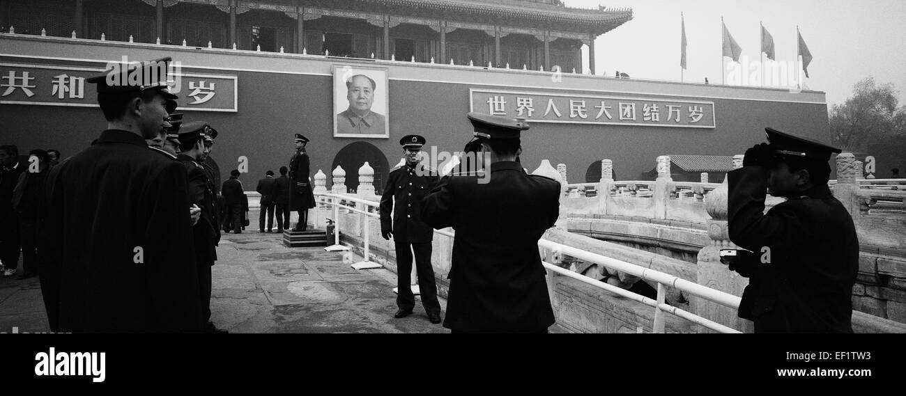 Red guard mao Black and White Stock Photos & Images - Alamy