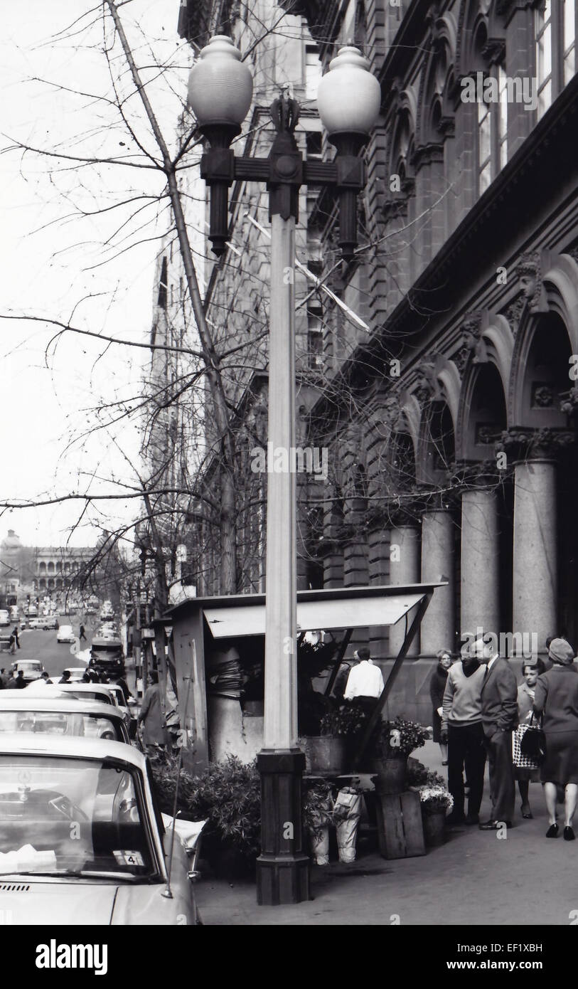 Martin Place in Sydney, Australia, as captured in the 1960s, shows the ...