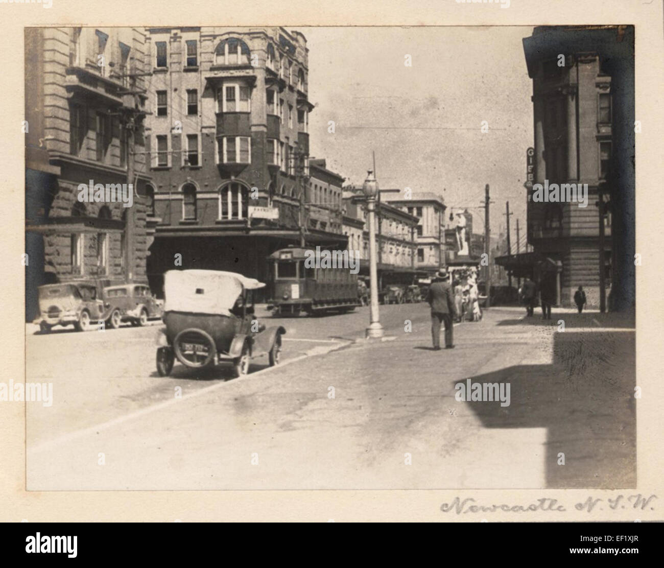 A 1930s photograph of Newcastle, New South Wales, captured in the RAHS ...
