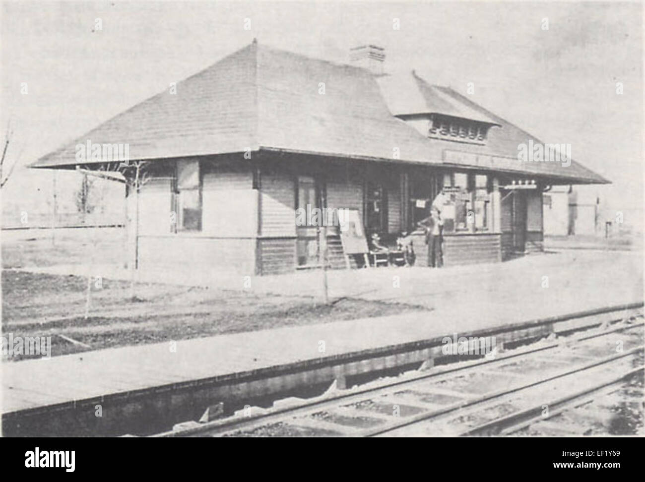 The CL&N Hopkins Avenue Depot is an important historical railway ...