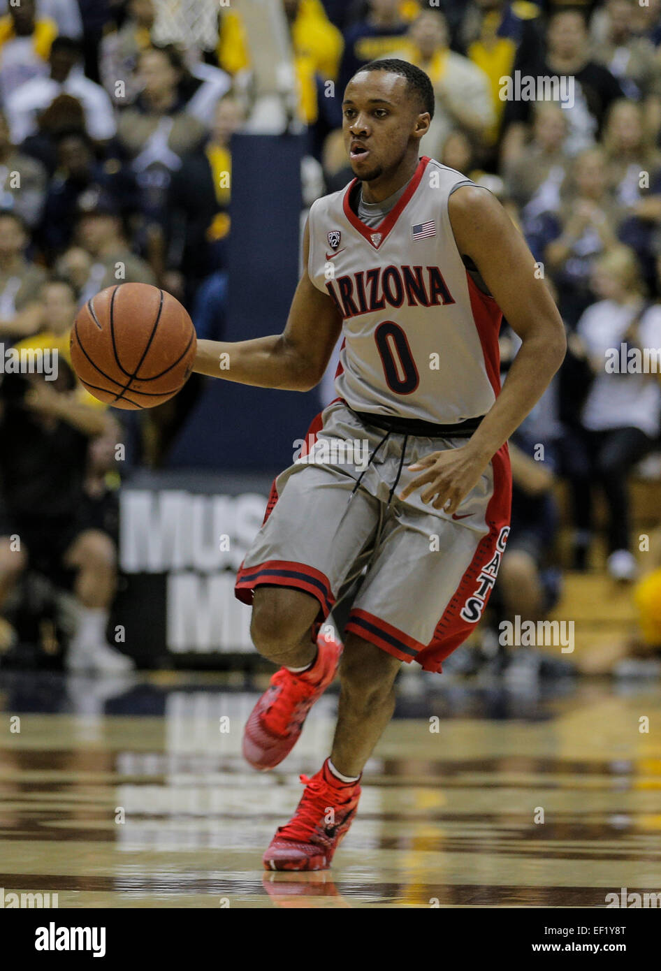 Berkeley USA CA. 24th Jan, 2015. Arizona G # 0 Parker Jackson ...