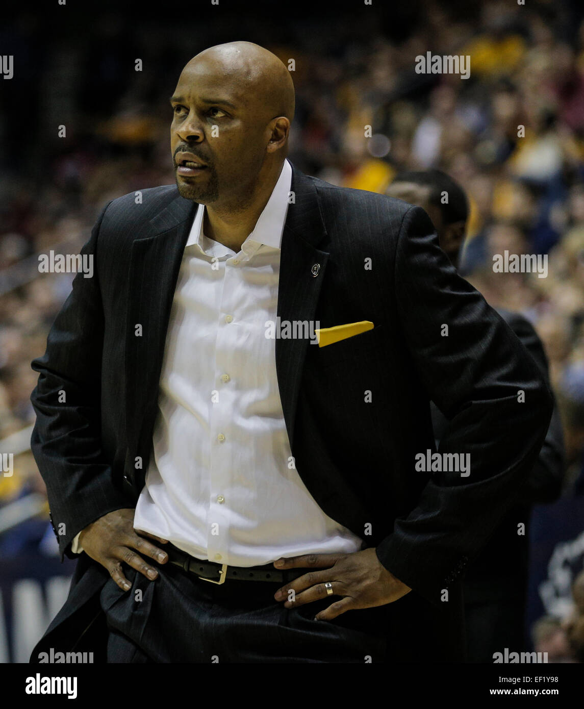 Berkeley USA CA. 24th Jan, 2015. California Head Coach Cuonzo Martin ...