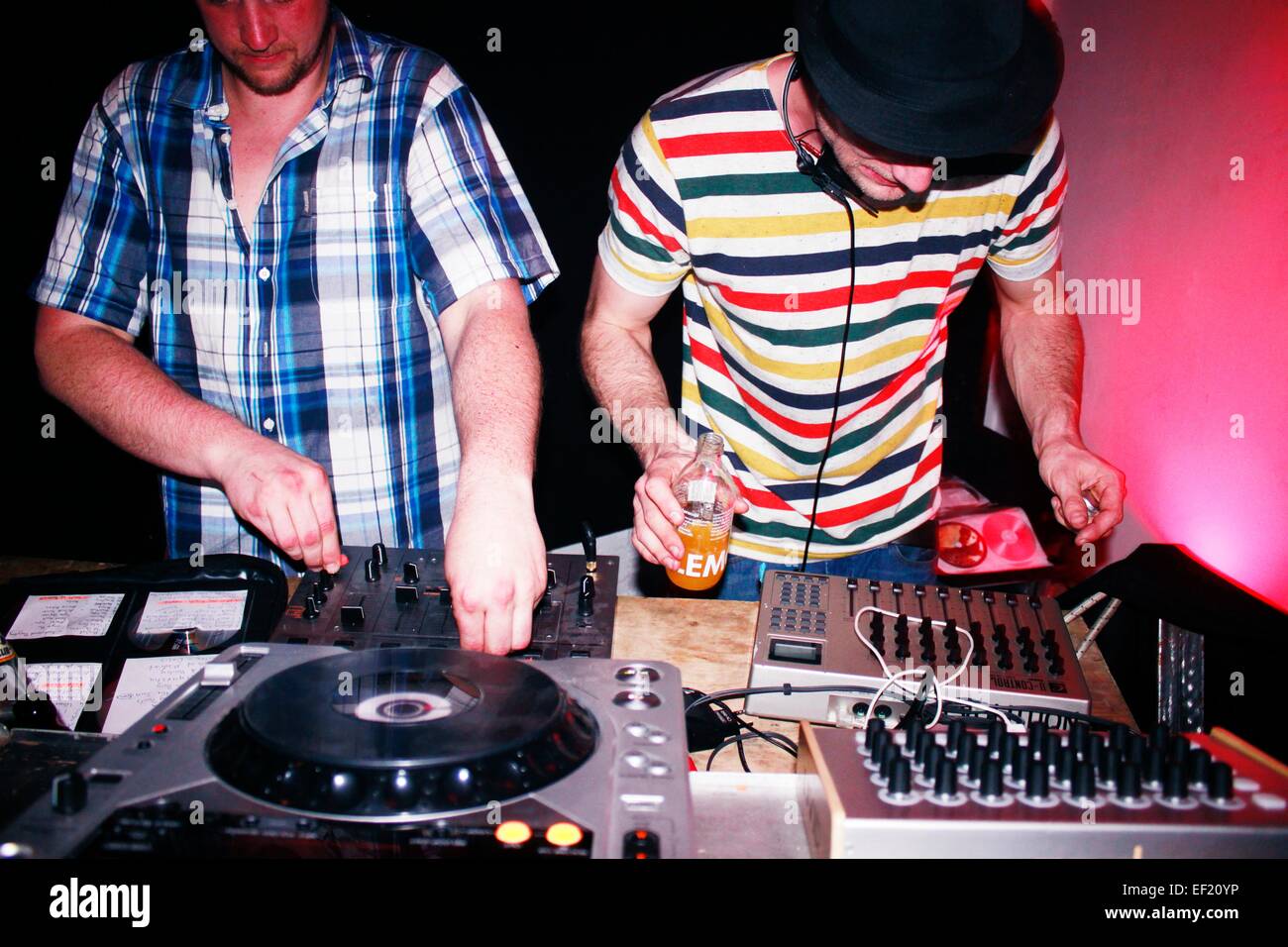 Teen boy disco dj hi-res stock photography and images - Alamy