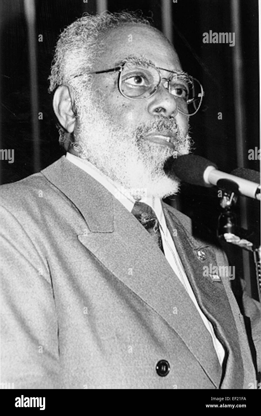 Abdias do Nascimento, a Brazilian senator and prominent Afro-Brazilian ...
