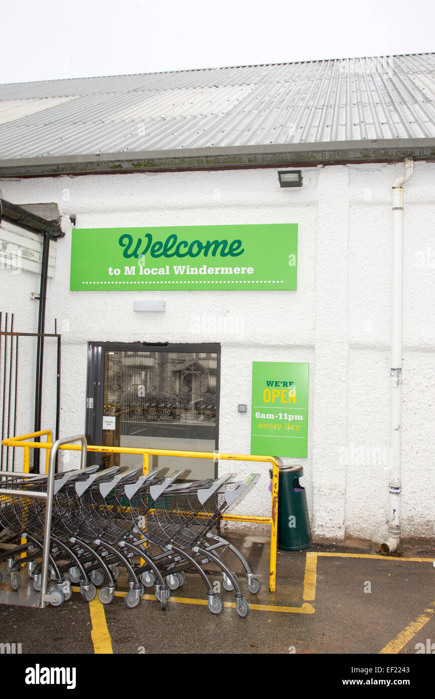 Morrisons local supermarket hi-res stock photography and images - Alamy