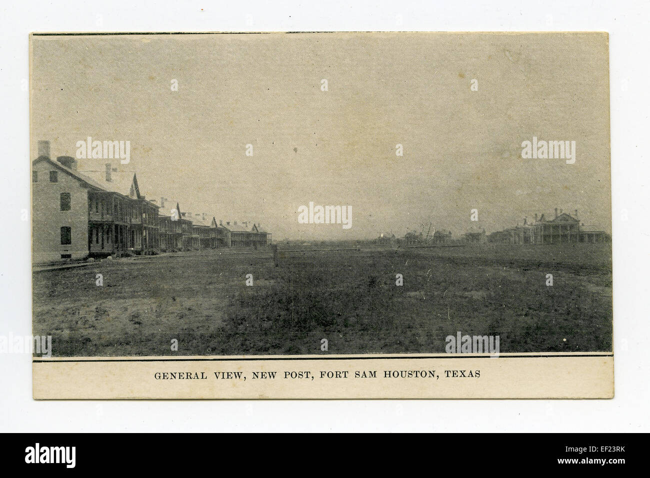 A general view of the newly established post at Fort Sam Houston in San ...