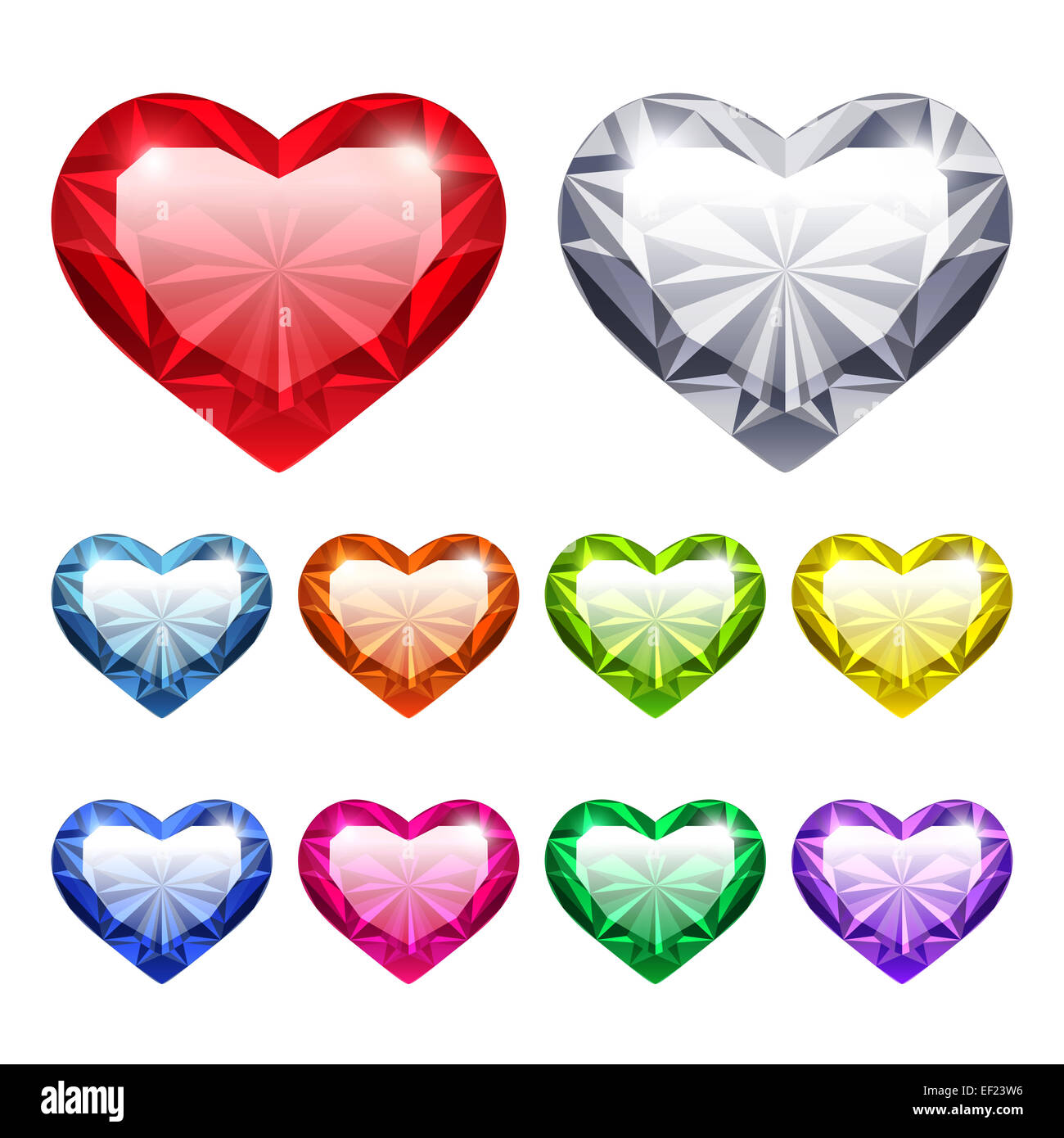 Stone with heart Cut Out Stock Images & Pictures - Alamy