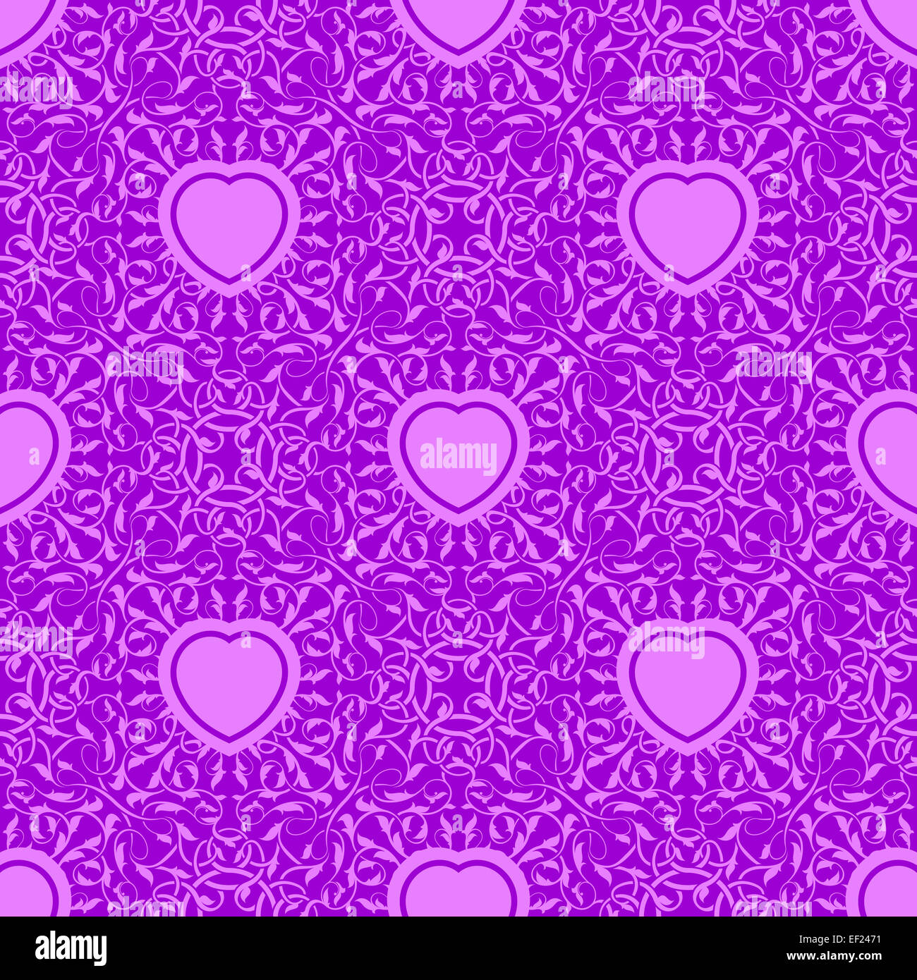 Seamless texture with heart Stock Photo - Alamy