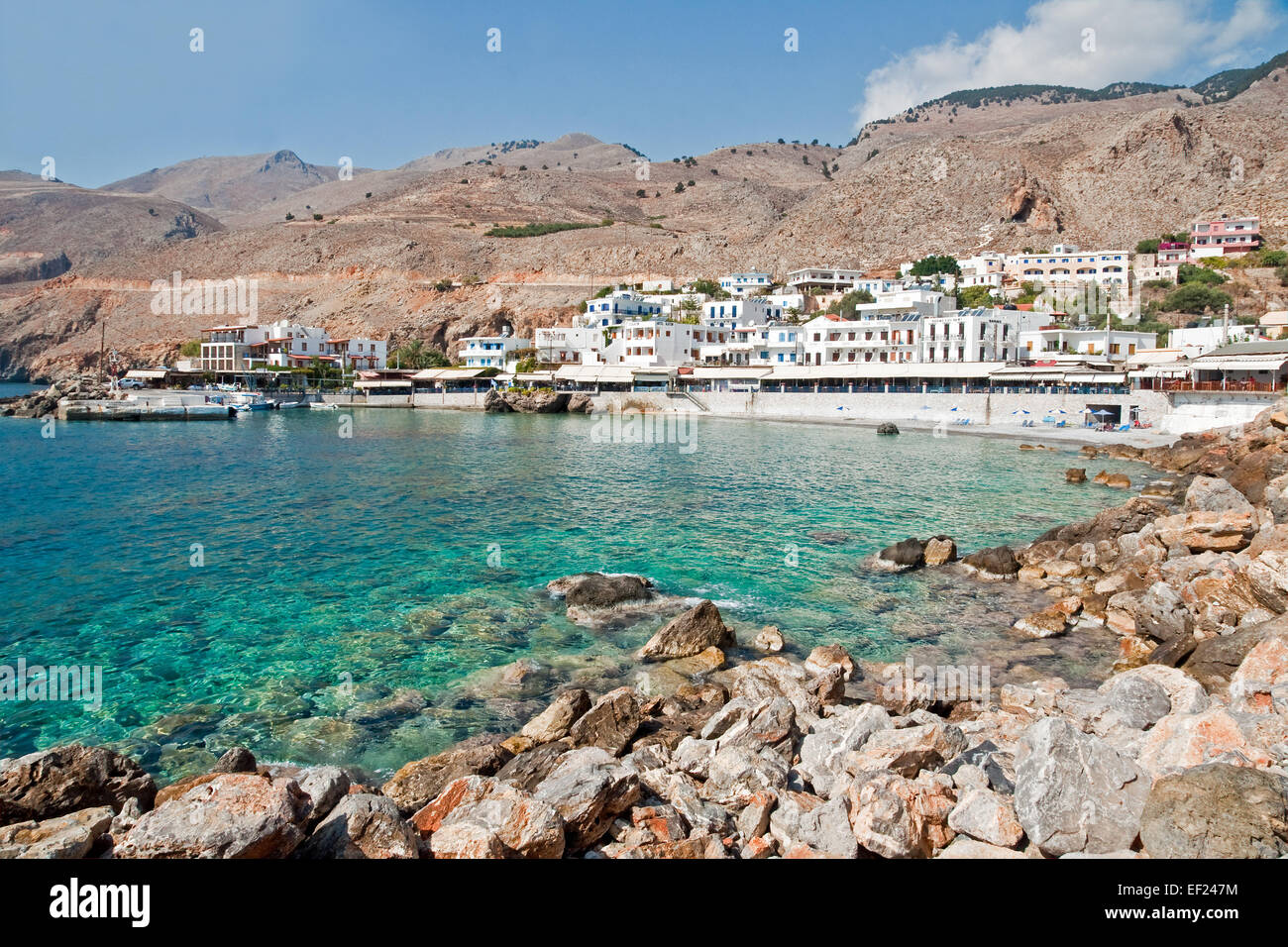 Sfakia, on the south coast of Crete. From this tiny port thousands of ...