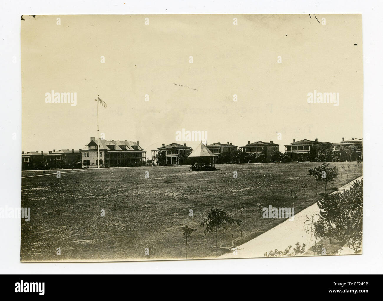 Lower parade grounds at Ft. Sam Houston Stock Photo - Alamy