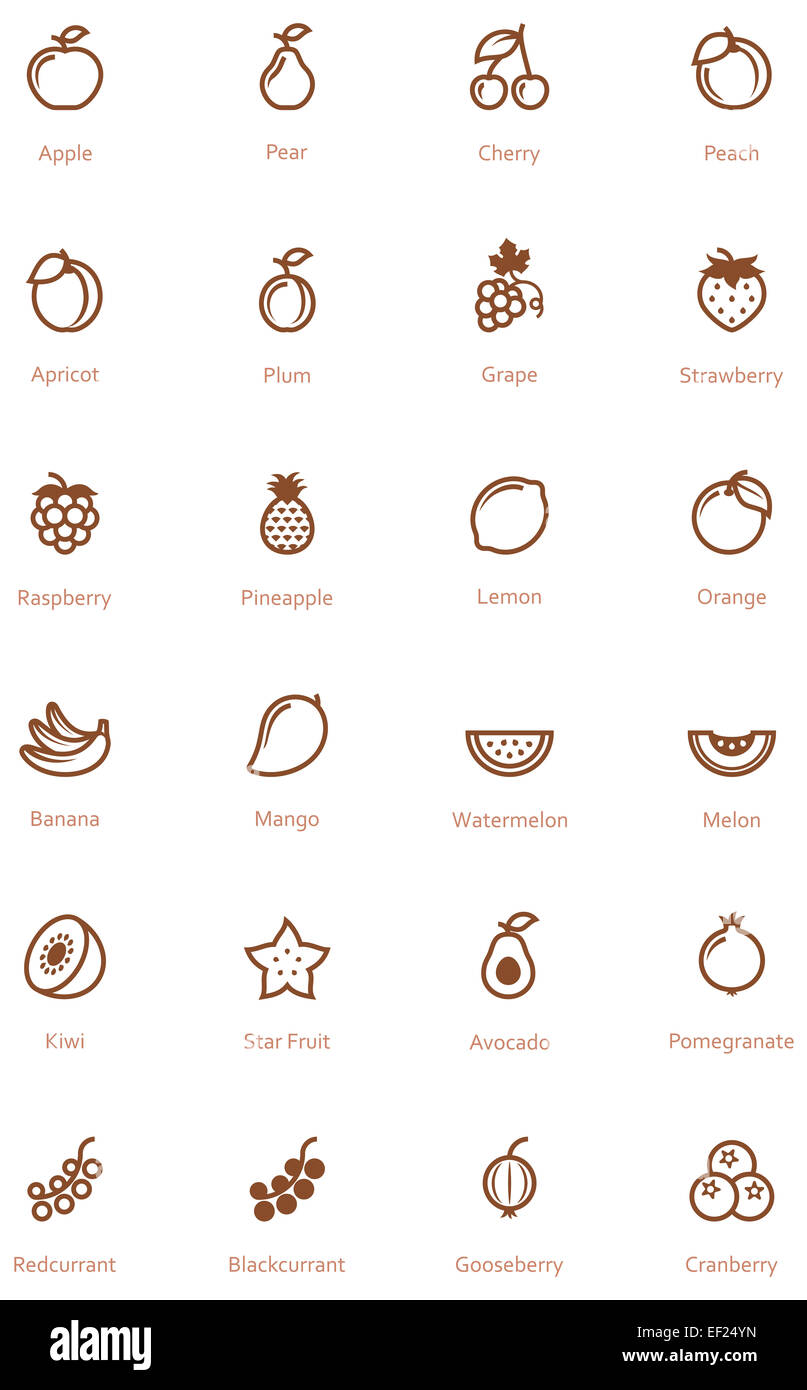 Citrus fruits icon hi-res stock photography and images - Alamy